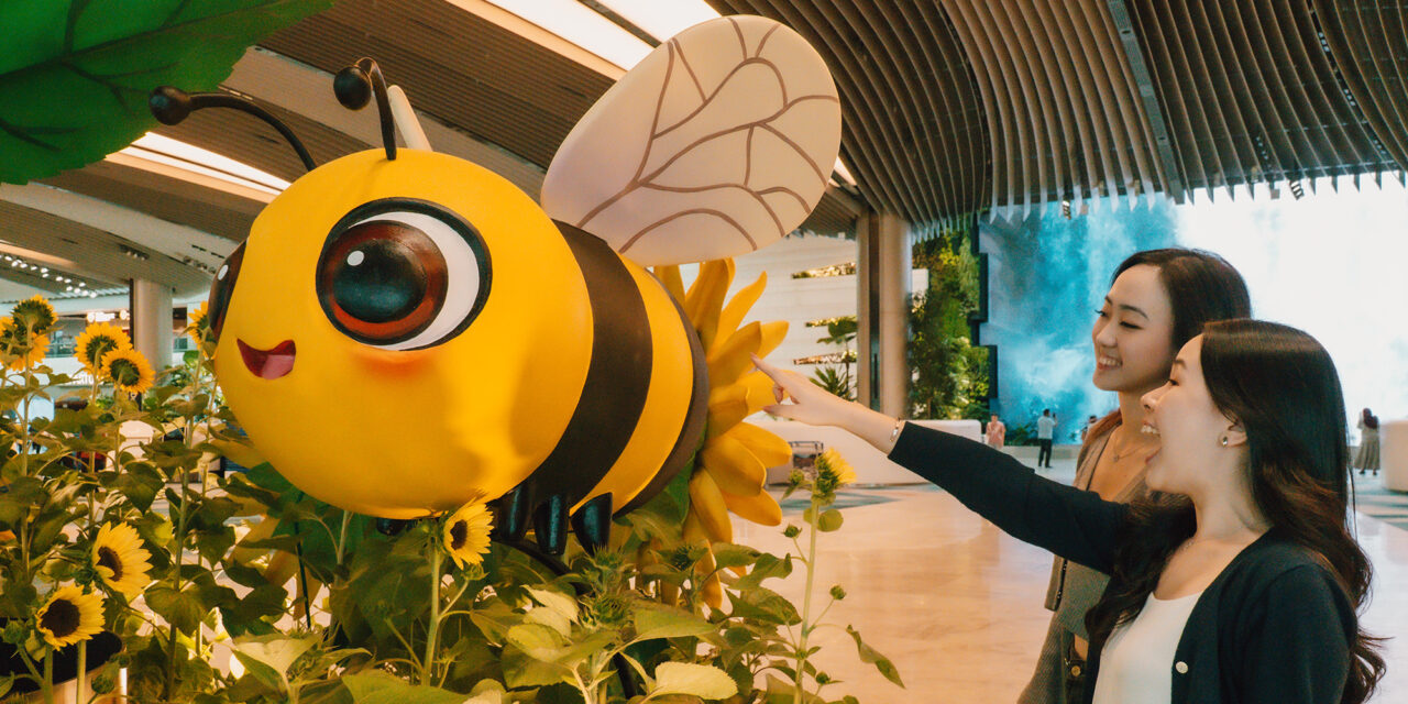 Changi launches world's largest airport sunflower display - TravelTalk