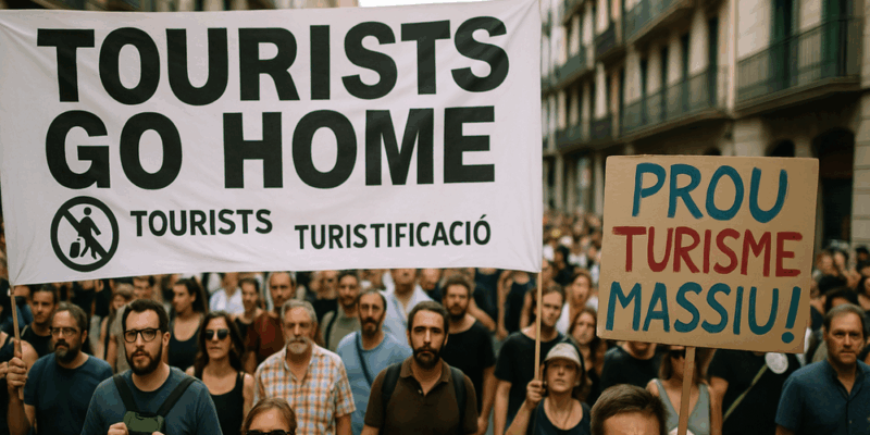 Anti-Tourism Protests Set to Impact Europe on 15 June 2025 - TravelTalk